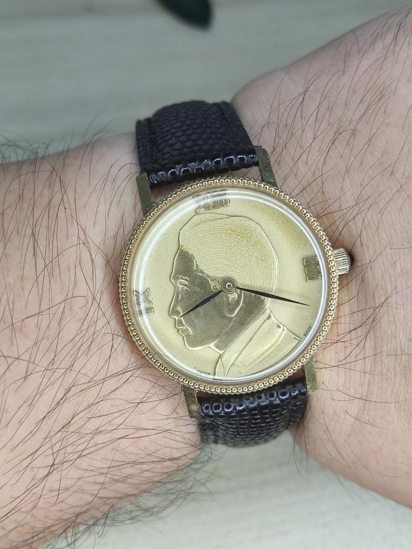 Vintage Ferdinand Marcos watch, Luxury, Watches on Carousell