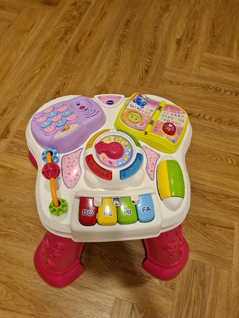 Vtech Learn & Play Activity table, Babies & Kids, Infant Playtime on ...