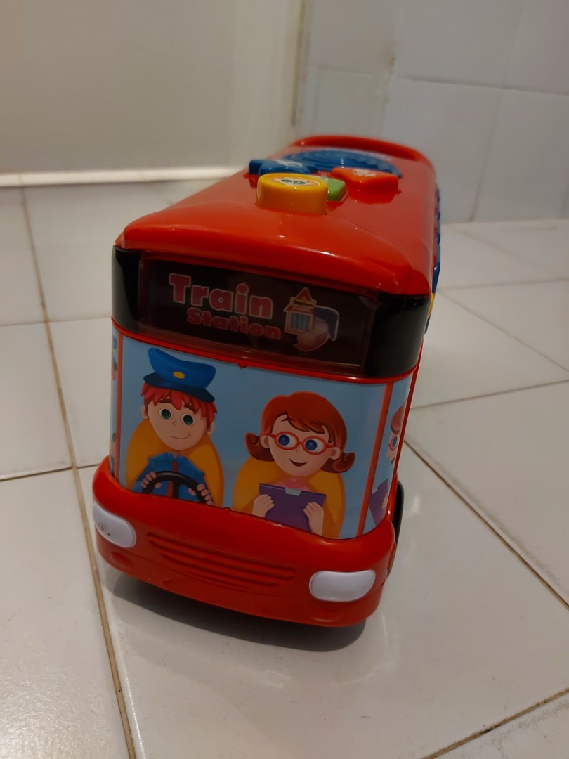 Vtech musical bus, Babies & Kids, Infant Playtime on Carousell