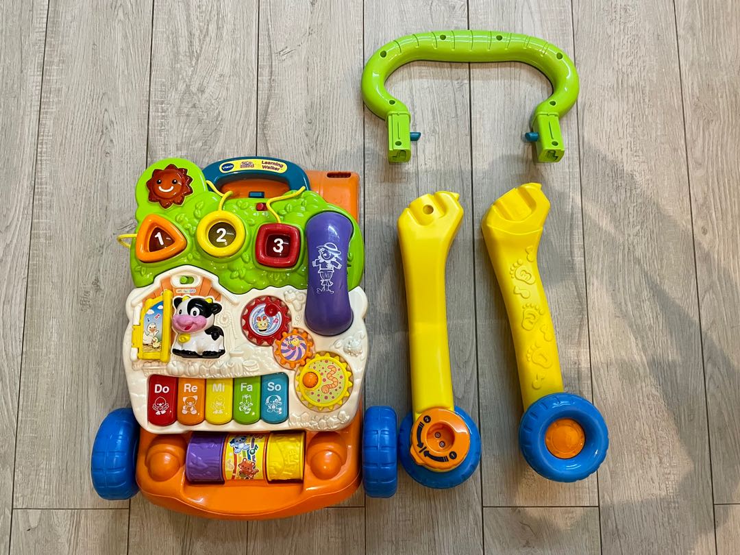 VTech Sit-to-Stand Learning Walker, Babies & Kids, Infant Playtime on ...