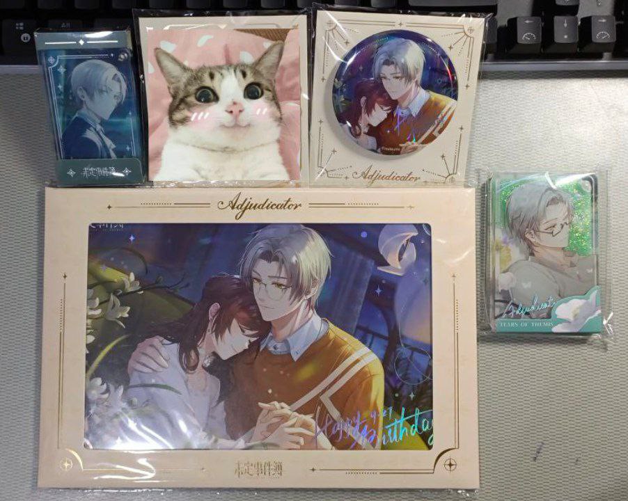 Vyn Birthday Tears of Themis TOT merch, Hobbies & Toys, Memorabilia ...