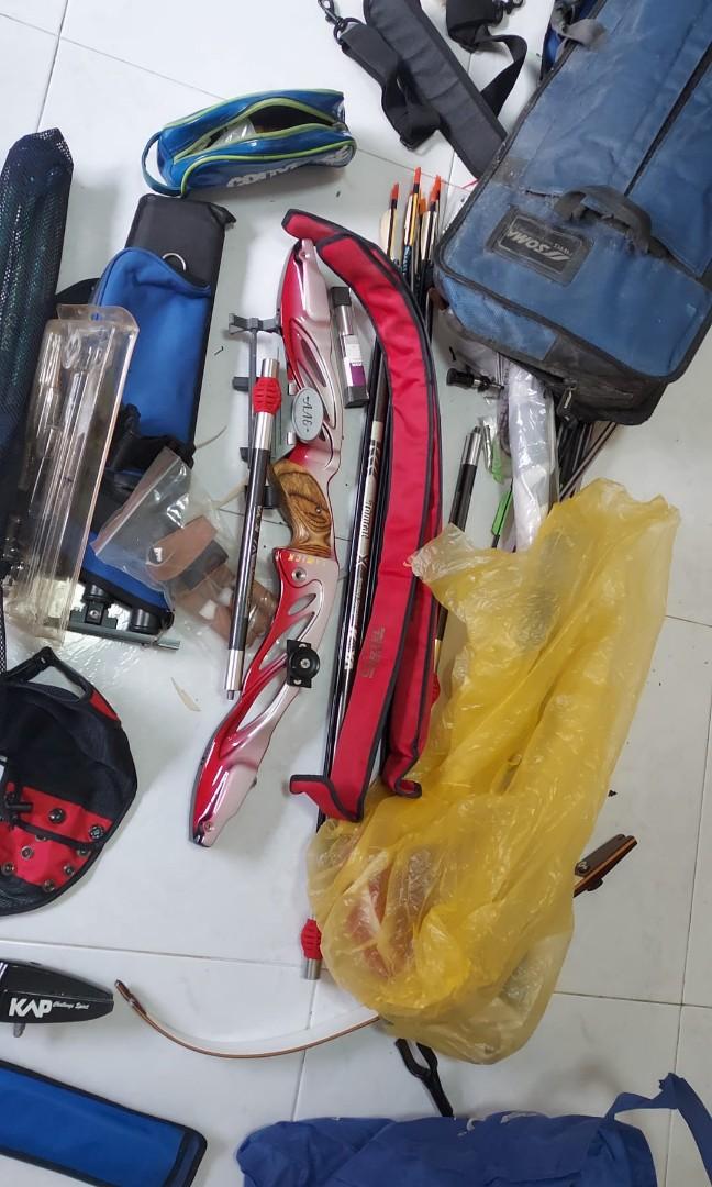 Winstar riser and Samick Masters riser with limb set, Sports Equipment ...