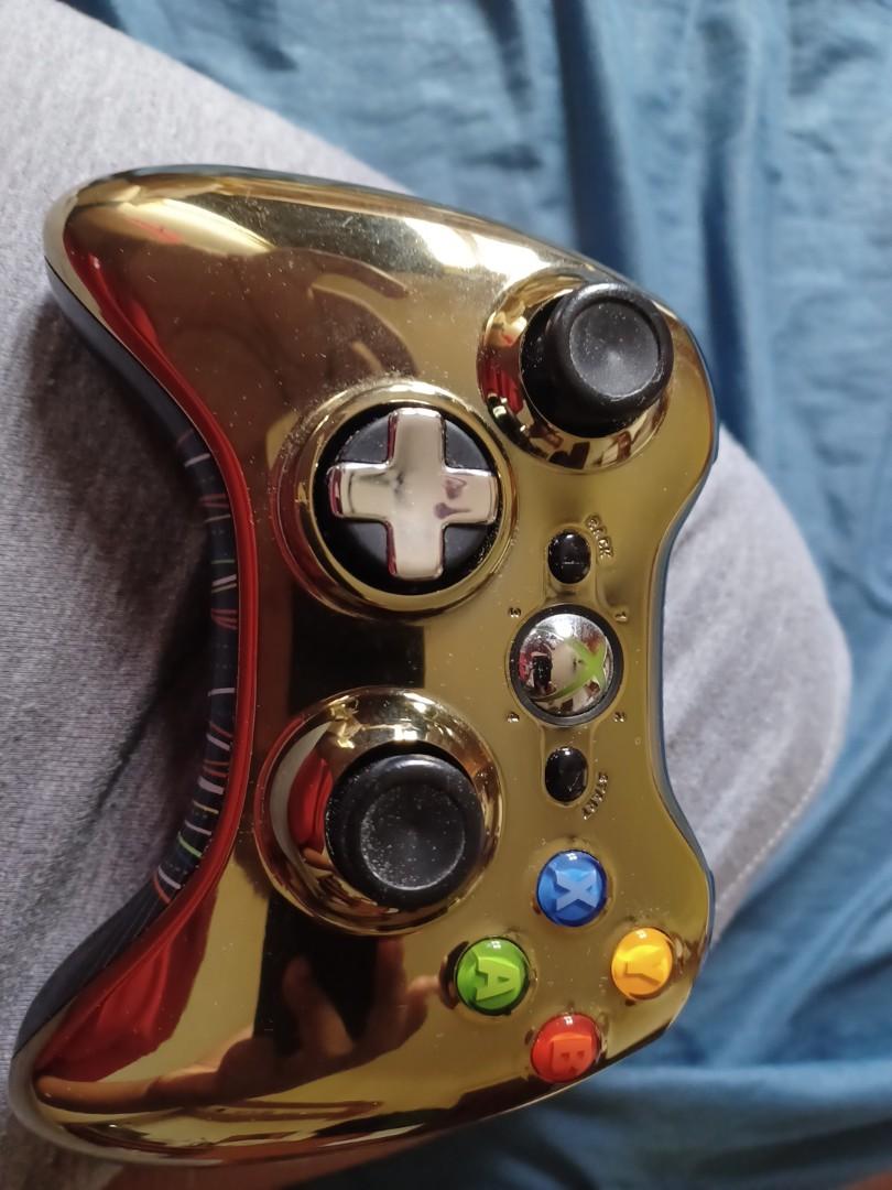 Xbox 360 golden controller, Video Gaming, Video Game Consoles, Xbox on ...