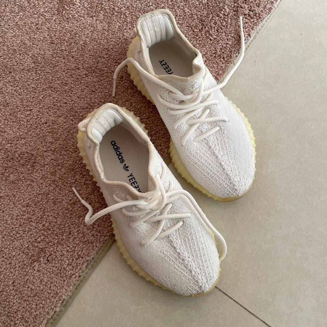 Adidas Yeezy Boost 350 V2 Triple White (100% Authentic), Women's ...