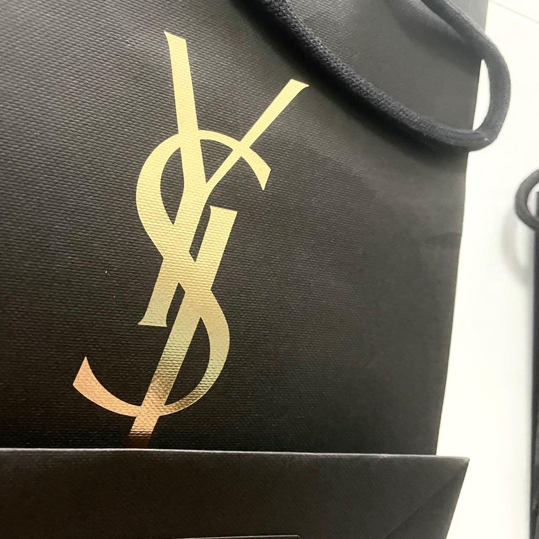 YSL paper bags plastic ribbon black luxury branded empty, Luxury, Bags ...