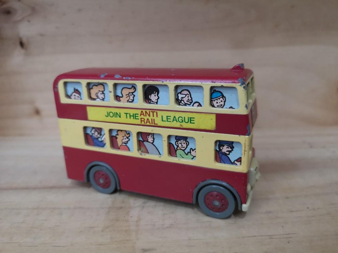 1995 Vintage Thomas Bulgy Double Decker Metal Diecast collection ...