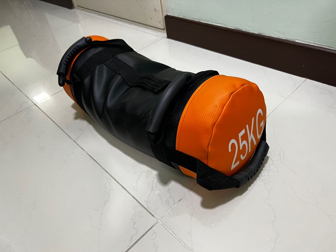 25kg filled sandbag, Sports Equipment, Exercise & Fitness, Weights ...