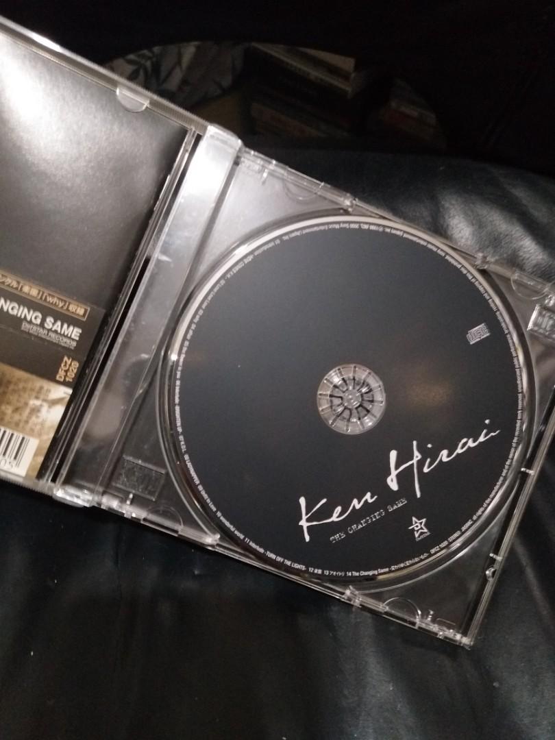 日版 平井堅 Ken Hirai THE CHANGING SAME CD 2000, 興趣及遊戲, 音樂、樂器 & 配件, 音樂與媒體 - CD 及 DVD - Carousell