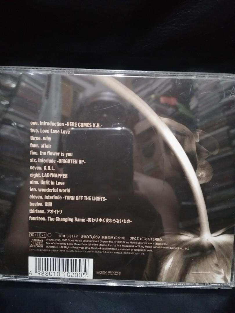 日版 平井堅 Ken Hirai THE CHANGING SAME CD 2000, 興趣及遊戲, 音樂、樂器 & 配件, 音樂與媒體 - CD 及 DVD - Carousell