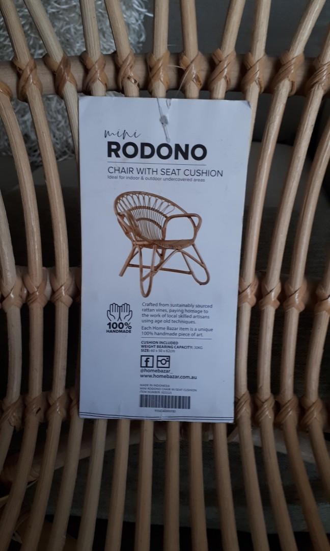 SALE!!!Australia Rodono Rattan chair, Furniture & Home Living ...