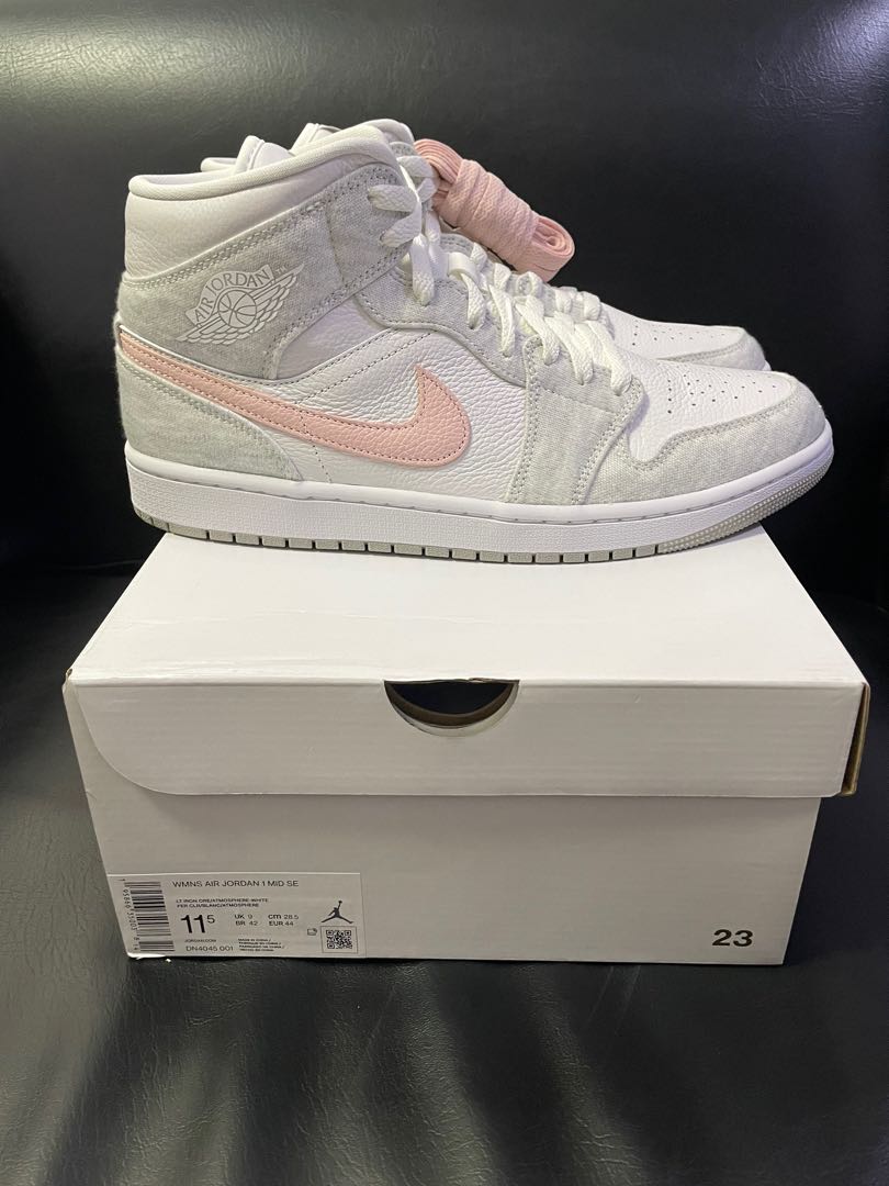 Air Jordan 1 Light Iron Ore, Men's Fashion, Footwear, Sneakers on Carousell