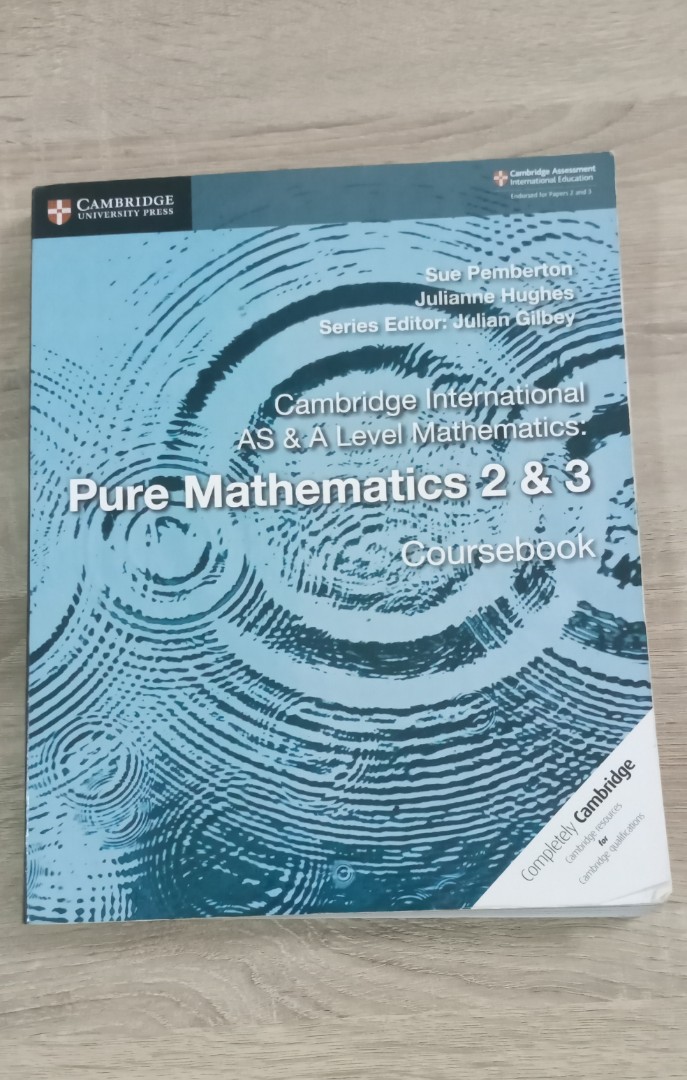 A-LEVELS PURE MATHS 2 AND 3 COURSEBOOK, Hobbies & Toys, Books ...