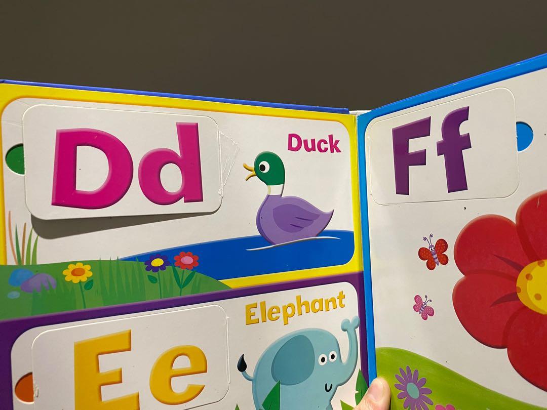 Alphabet with flaps, Hobbies & Toys, Books & Magazines, Children's ...