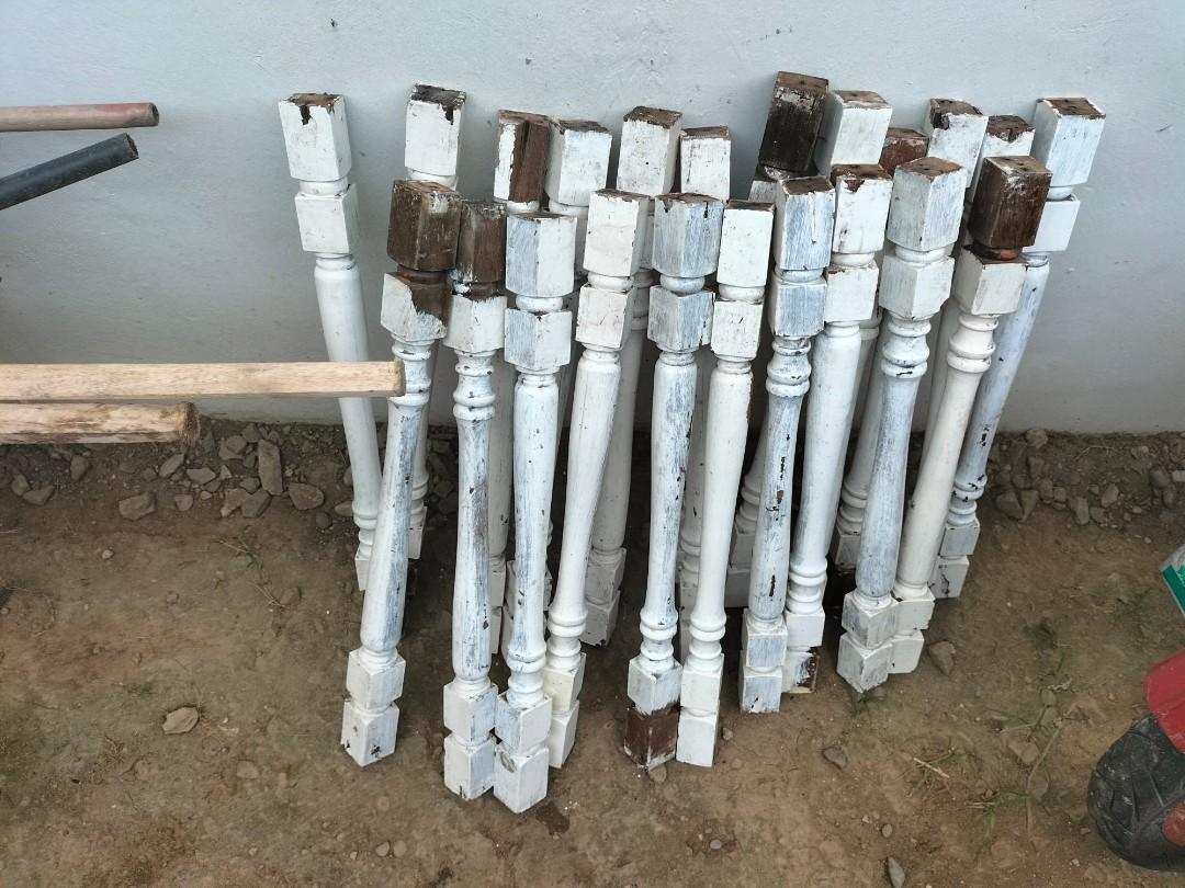 Antique Balusters 22 Pieces, Hobbies & Toys, Memorabilia & Collectibles ...