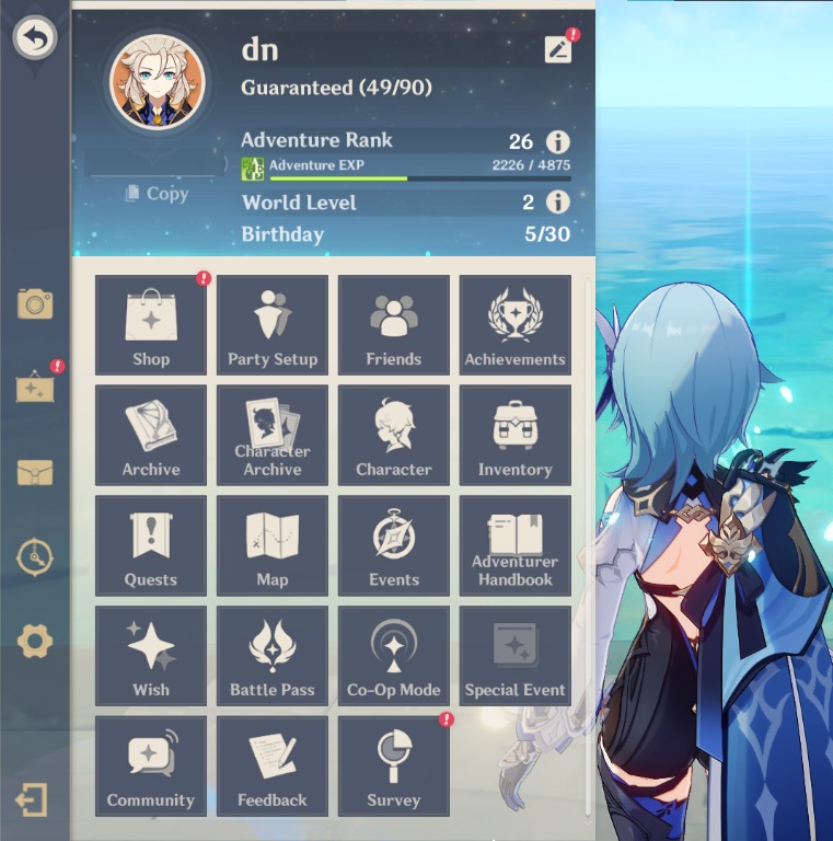 AR 26 ASIA SERVER GENSHIN IMPACT ACCOUNT - EULA-ALBEDO-KEQING-DILUC ...