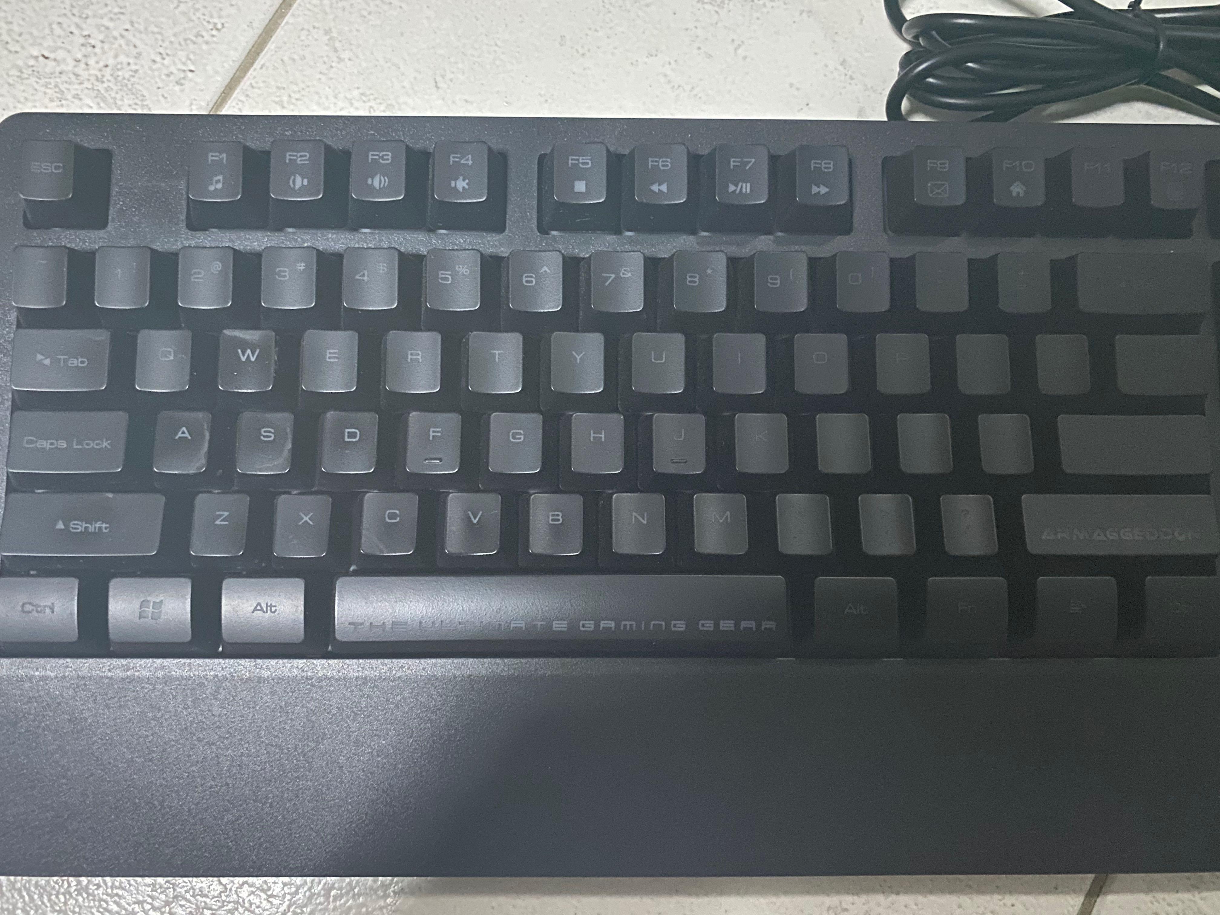 ARMAGGEDDON AK666X KALASHNIKOV KEYBOARD, Computers & Tech, Parts ...