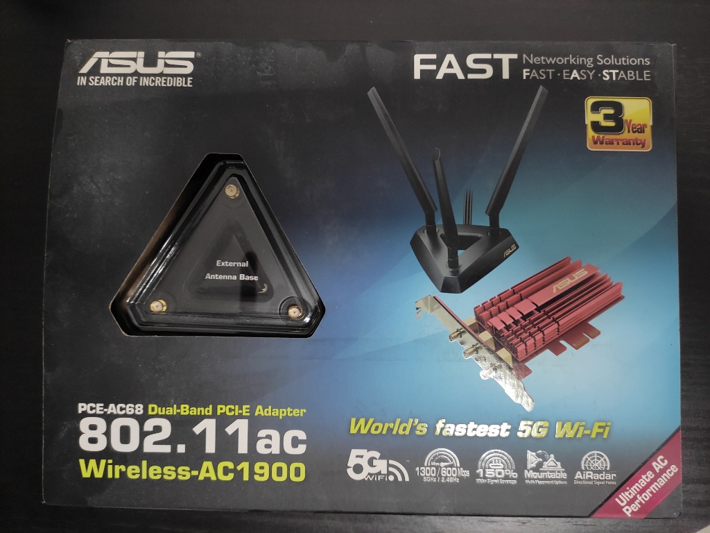 ASUS PCE-AC68, Computers & Tech, Parts & Accessories, Networking on ...