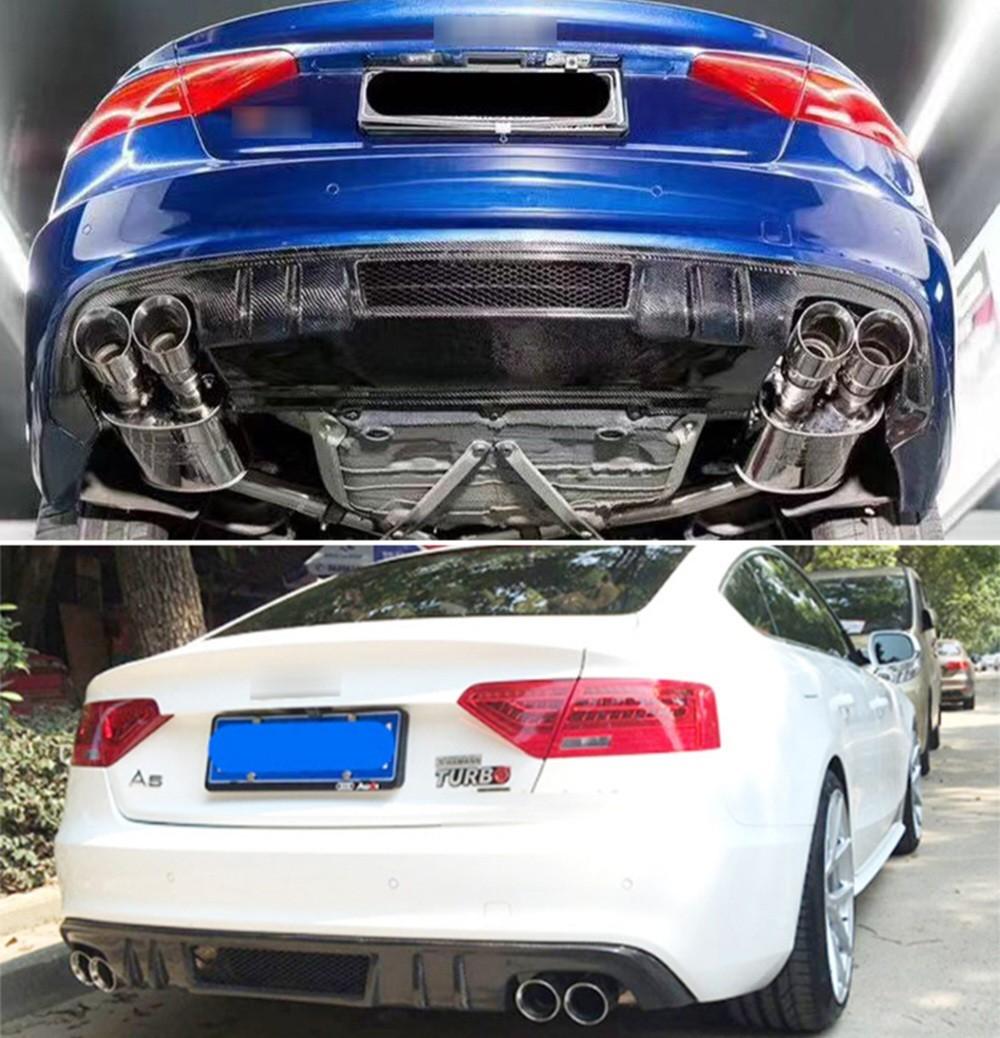 Audi A5 B8.5 Sportback Rear diffuser Genuine Carbon Fibre, Car ...