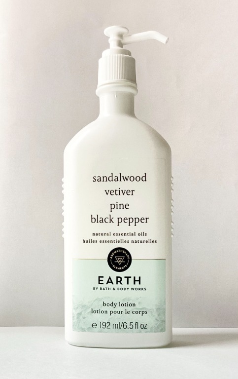 Bath & Body Works Aromatherapy Earth body lotion 192 mL, Beauty ...