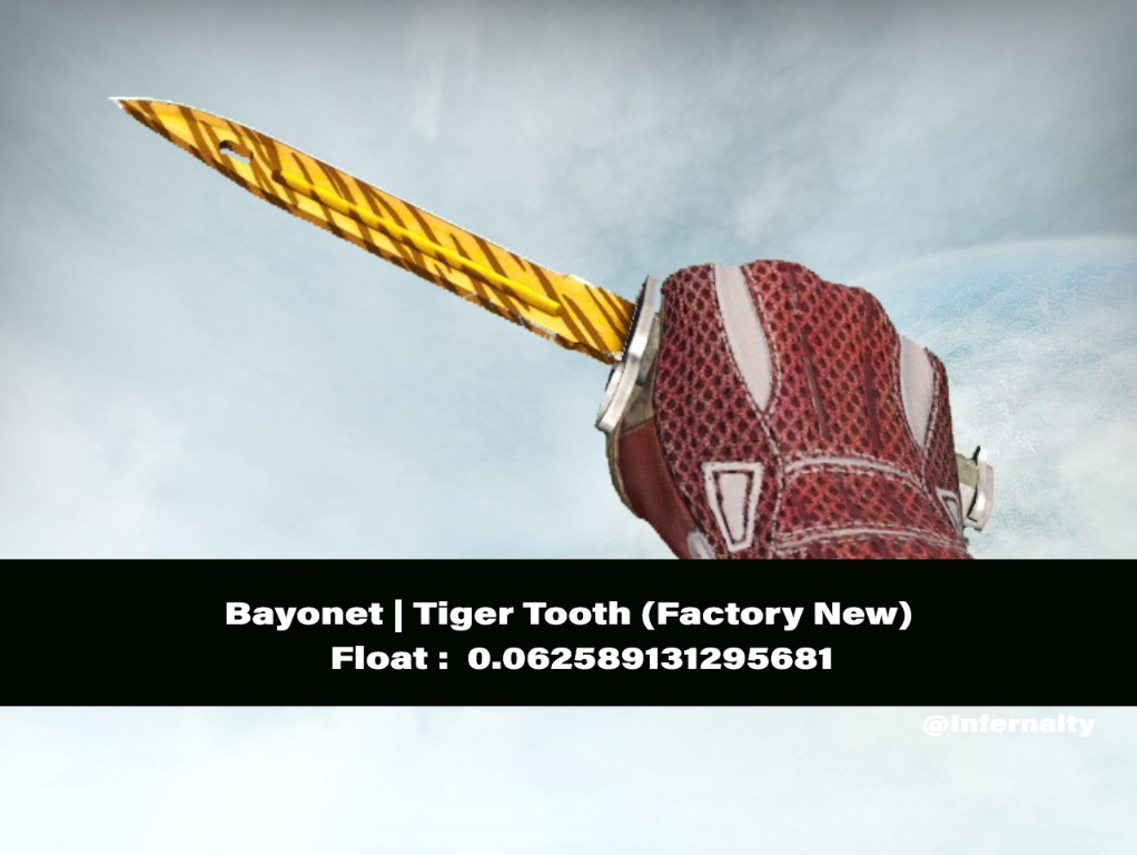 Bayonet Tiger Tooth FN CSGO SKINS KNIVES, Video Gaming, Gaming ...