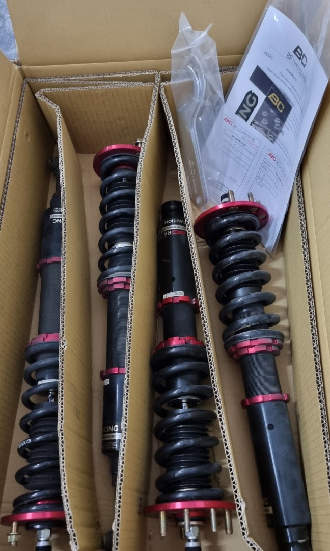 BC Racing V1 Coilovers for Honda Accord CL7, CL7R and CL9, Car ...
