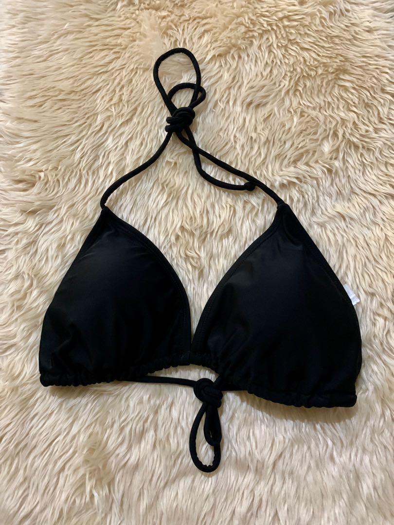 Black string bikini, Women's Fashion, Swimwear, Bikinis & Swimsuits on ...