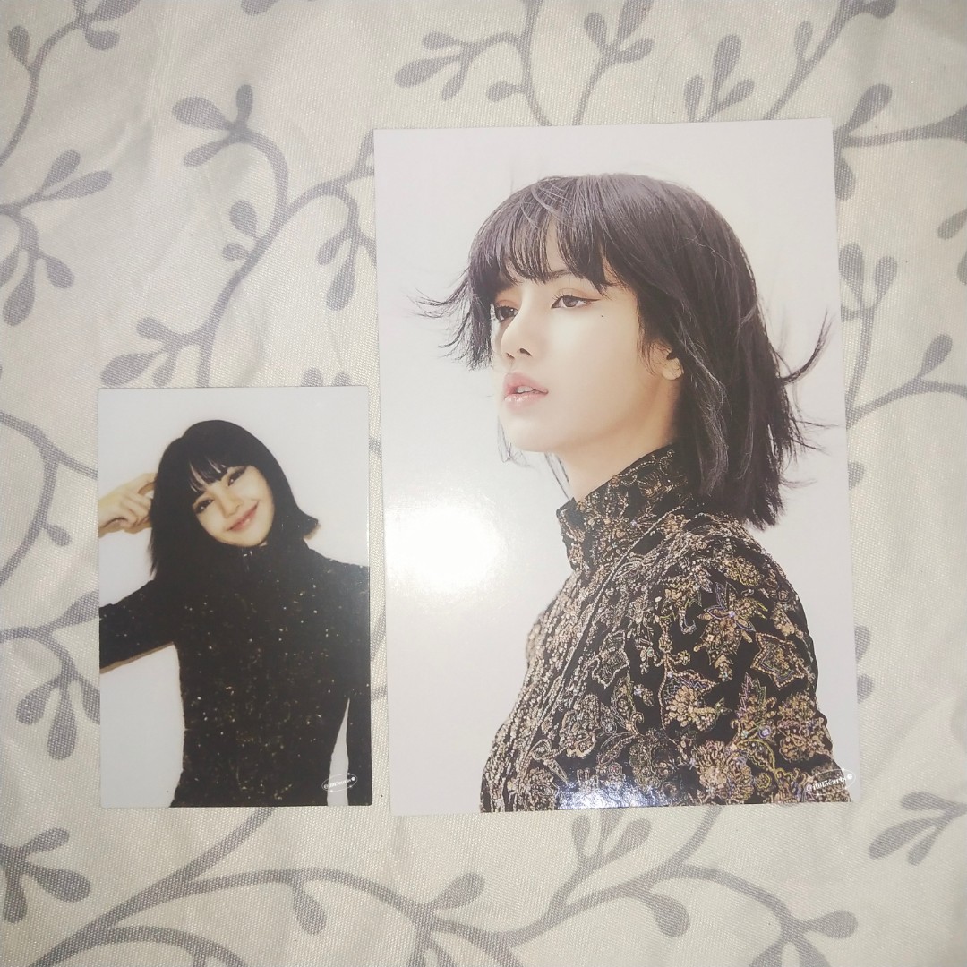 Blackpink Lisa The Album PC + Postcard, Hobbies & Toys, Memorabilia ...