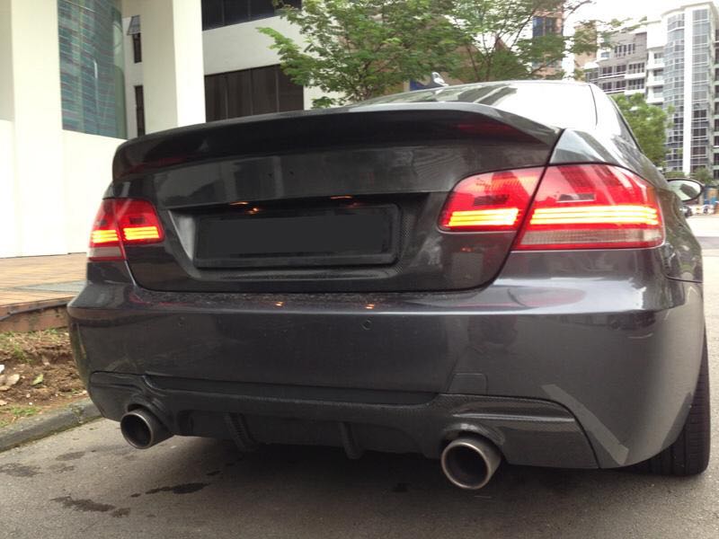 BMW Amuse Ericsson Style Carbon Boot Trunk for E92, Car Accessories ...