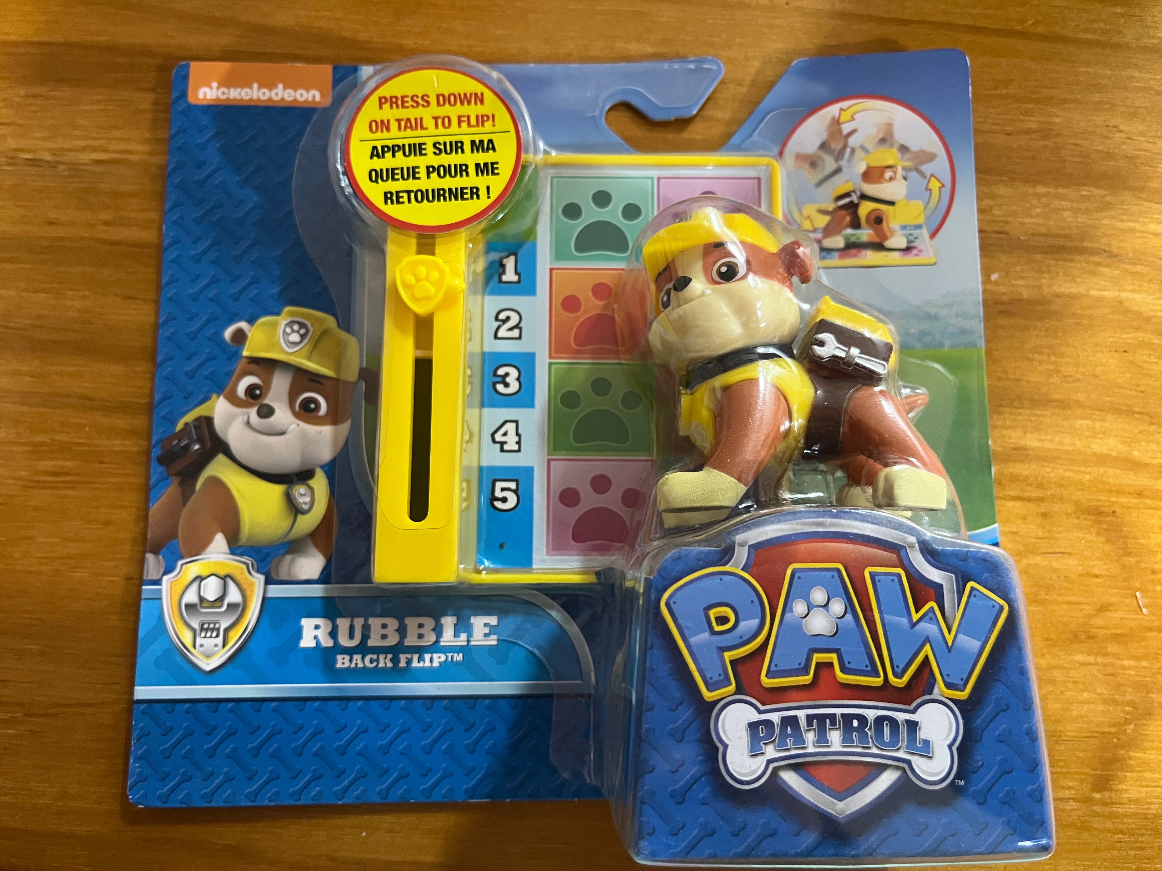 BN Paw Patrol Rubble Back Flip Nickelodeon toy controller Disney car ...