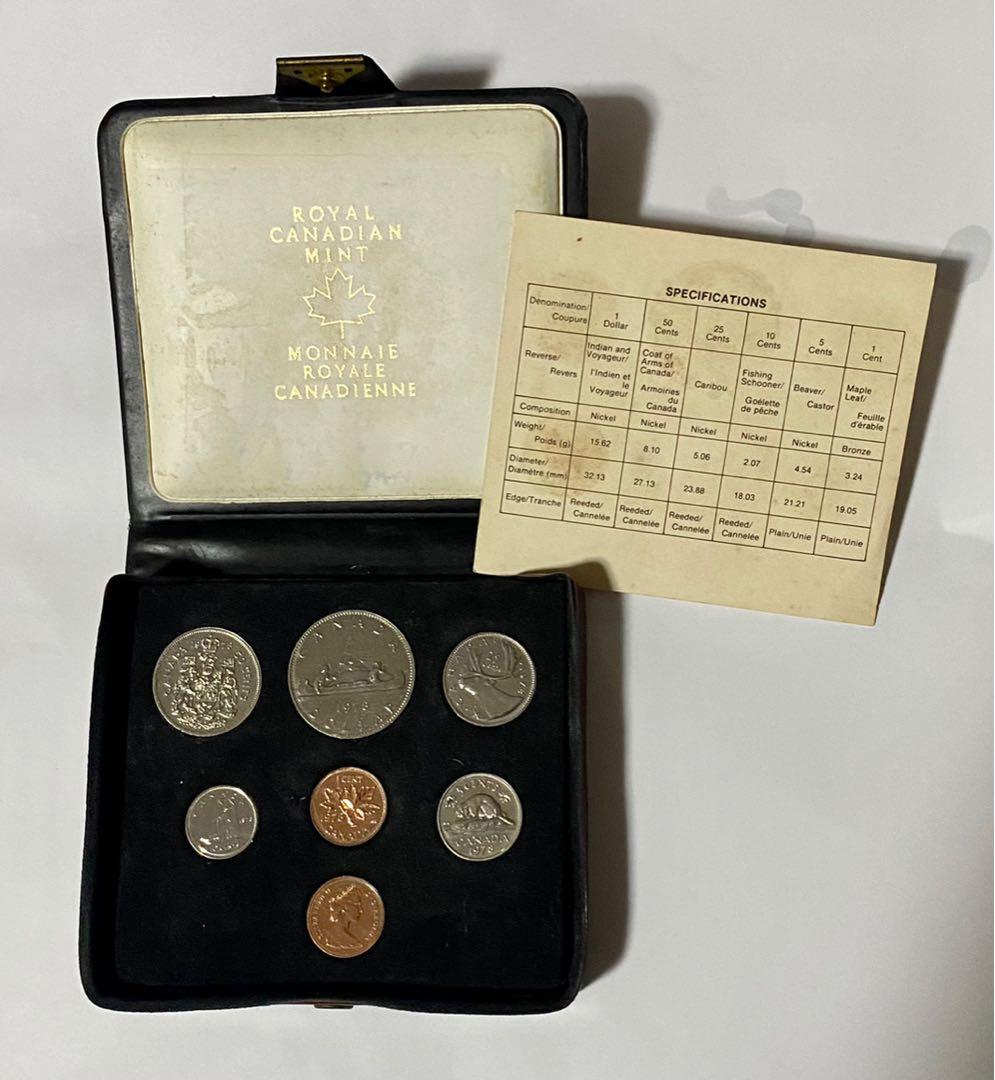 Canada 1978 uncirculated coin set., Hobbies & Toys, Memorabilia ...