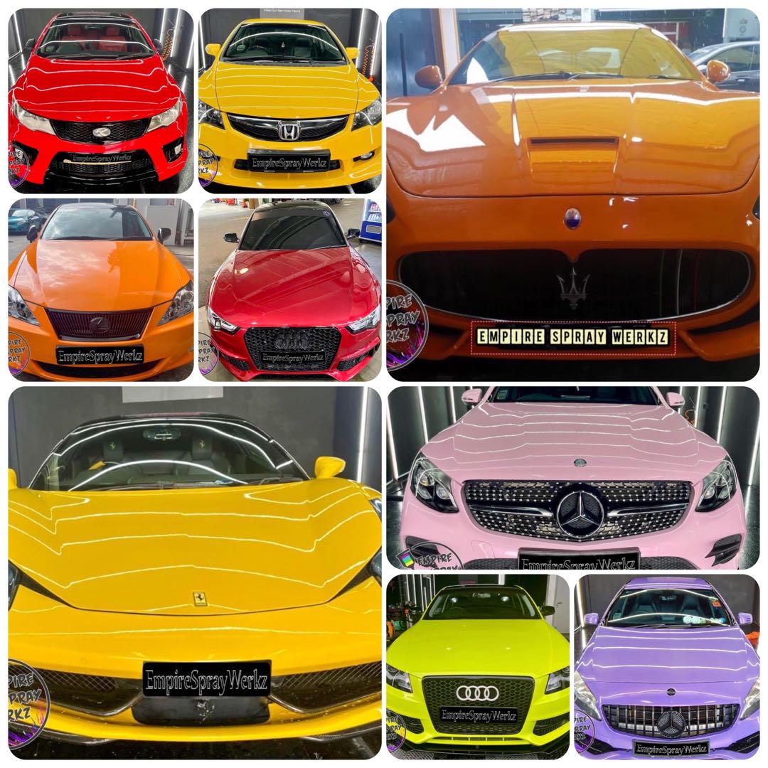 Car Spray Painting - ESW Happy Colours / Aikka Paint / Glasurit Paint ...
