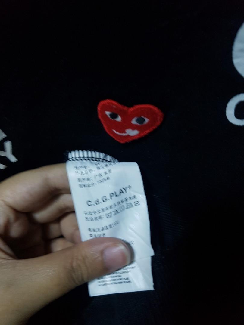 Cdg monogram, Luxury, Apparel on Carousell