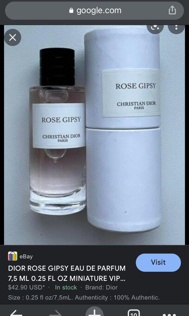 Christian Dior Rose Gipsy, Beauty & Personal Care, Fragrance ...