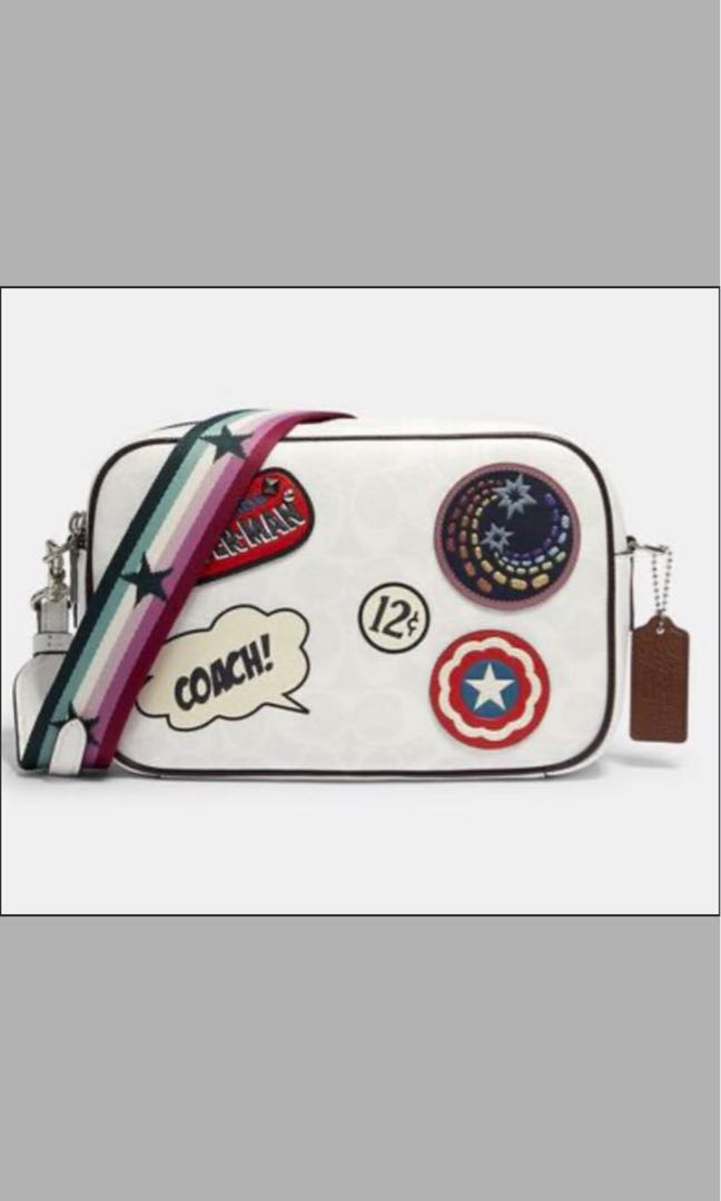 Coach camera bag in marvel series, Women's Fashion, Bags & Wallets ...