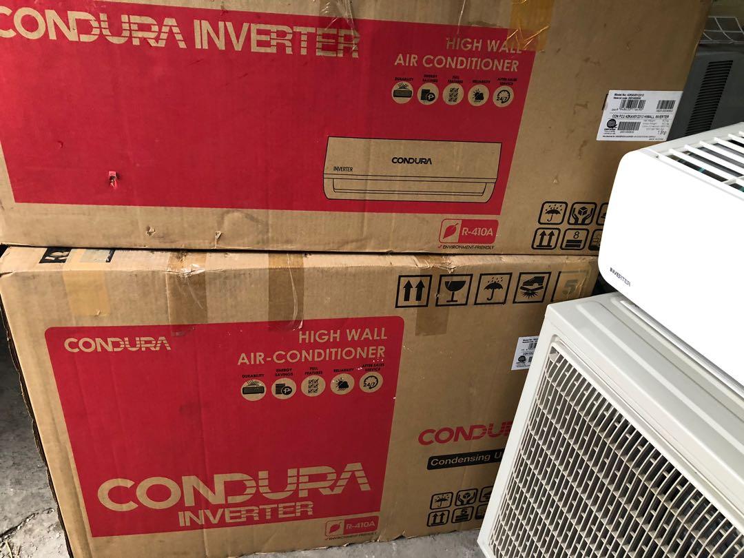 Condura Inverter Air Conditioner 1.5hp, TV & Home Appliances, Air ...