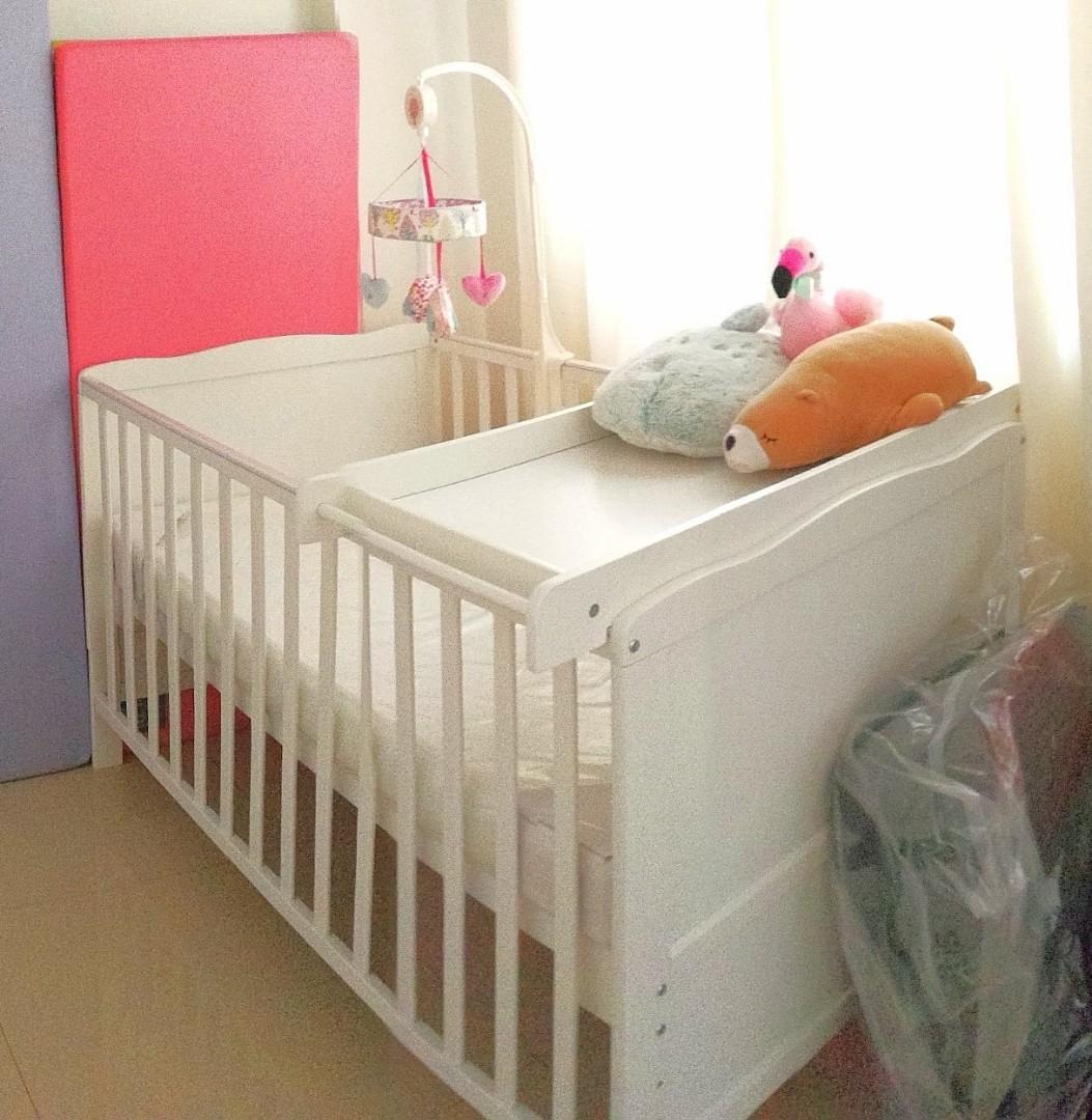 Cuddlebug 3 in 1 Convertible Crib, Babies & Kids, Baby Nursery & Kids ...