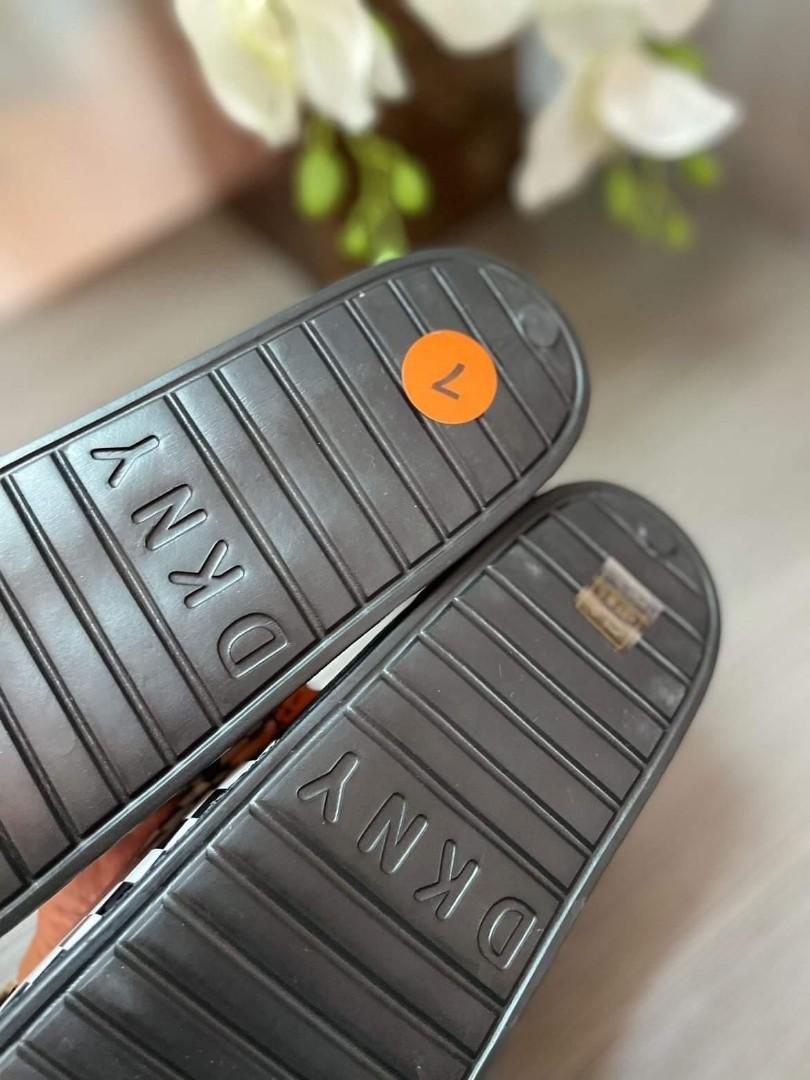DKNY Slides, Men's Fashion, Footwear, Slippers & Slides on Carousell