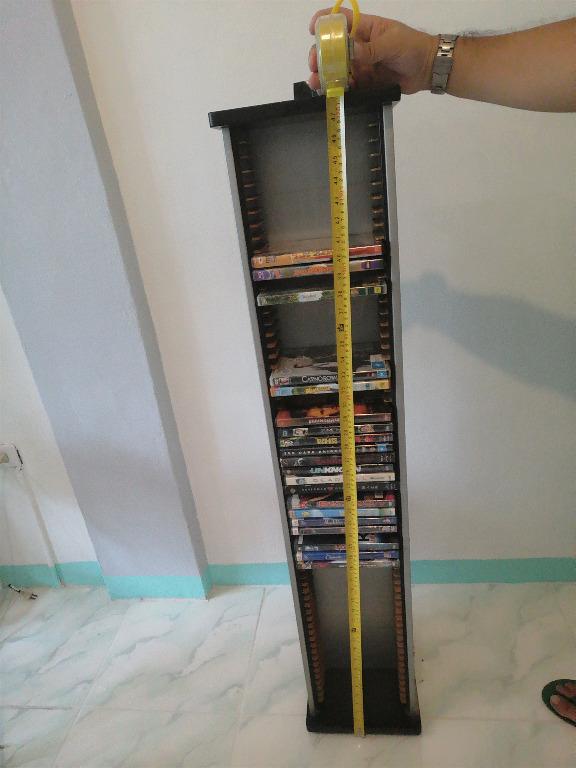 DVD Storage Spinning Rack, Furniture & Home Living, Furniture, Other ...