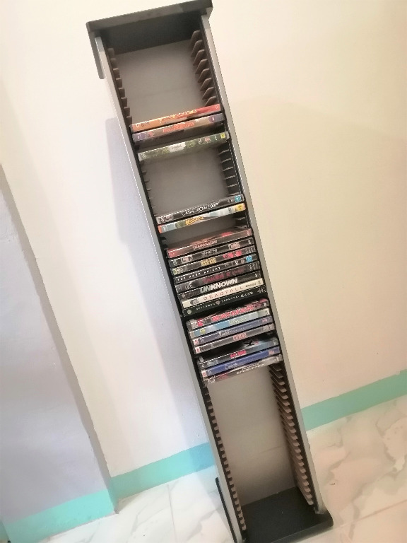 DVD Storage Spinning Rack, Furniture & Home Living, Furniture, Other ...