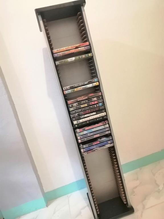 DVD Storage Spinning Rack, Furniture & Home Living, Furniture, Other ...