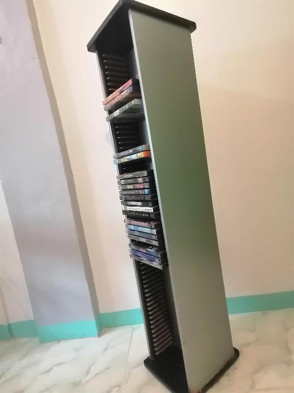 DVD Storage Spinning Rack, Furniture & Home Living, Furniture, Other ...