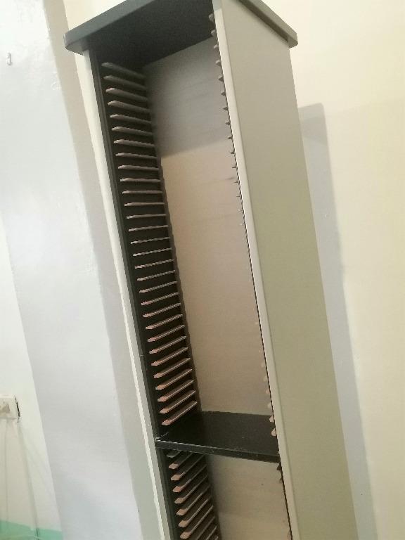 DVD Storage Spinning Rack, Furniture & Home Living, Furniture, Other ...