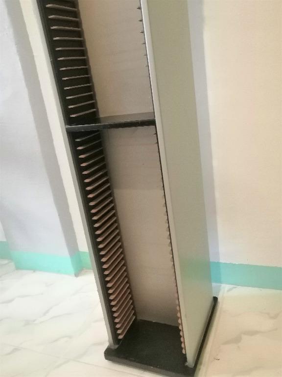 DVD Storage Spinning Rack, Furniture & Home Living, Furniture, Other ...