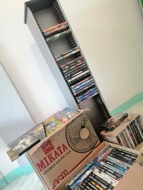 DVD Storage Spinning Rack, Furniture & Home Living, Furniture, Other ...