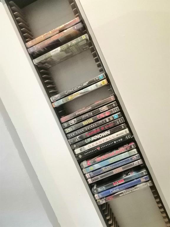 DVD Storage Spinning Rack, Furniture & Home Living, Furniture, Other ...