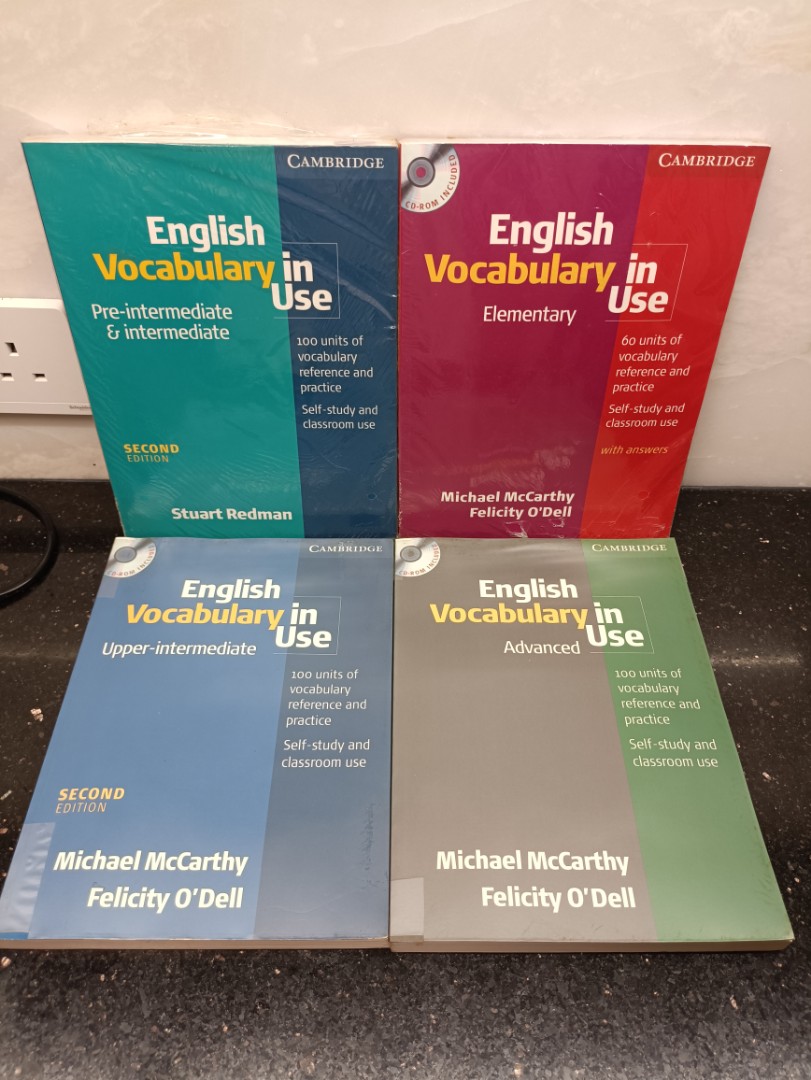 English Vocabulary in Use ①Elementary ② Pre-intermediate & intermediate ...