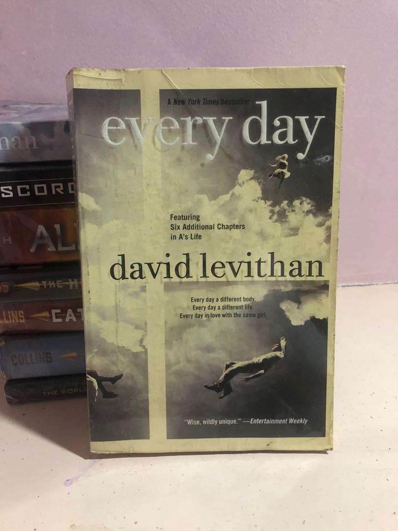 Everyday (David Levithan, Hobbies & Toys, Books & Magazines, Fiction ...