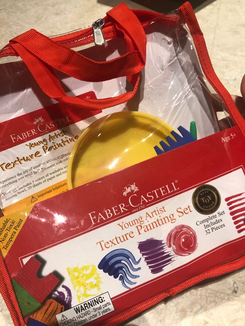 Faber Castell Texture Painting Set, Hobbies & Toys, Stationery & Craft ...