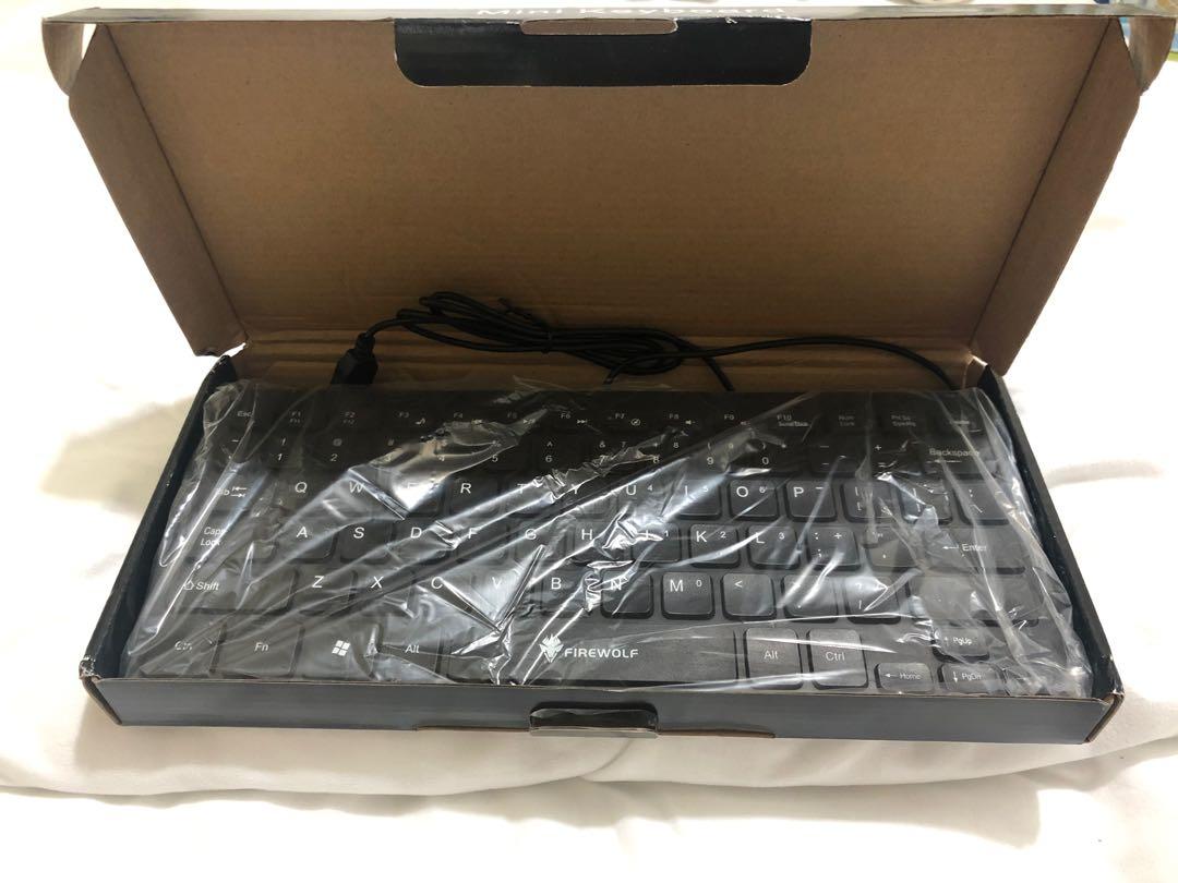 Firewolf Mini USB Keyboard, Computers & Tech, Parts & Accessories ...