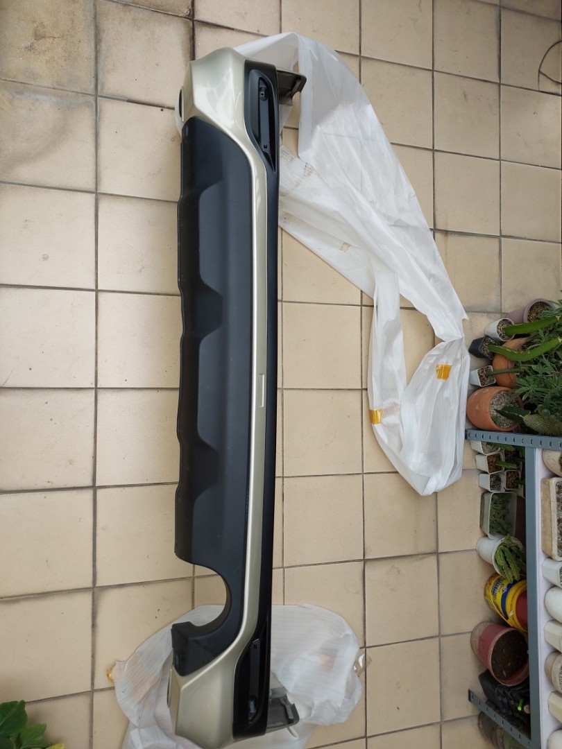 Fortuner TRD Sportivo Rear Skirt / Spoiler Original, Car Parts ...